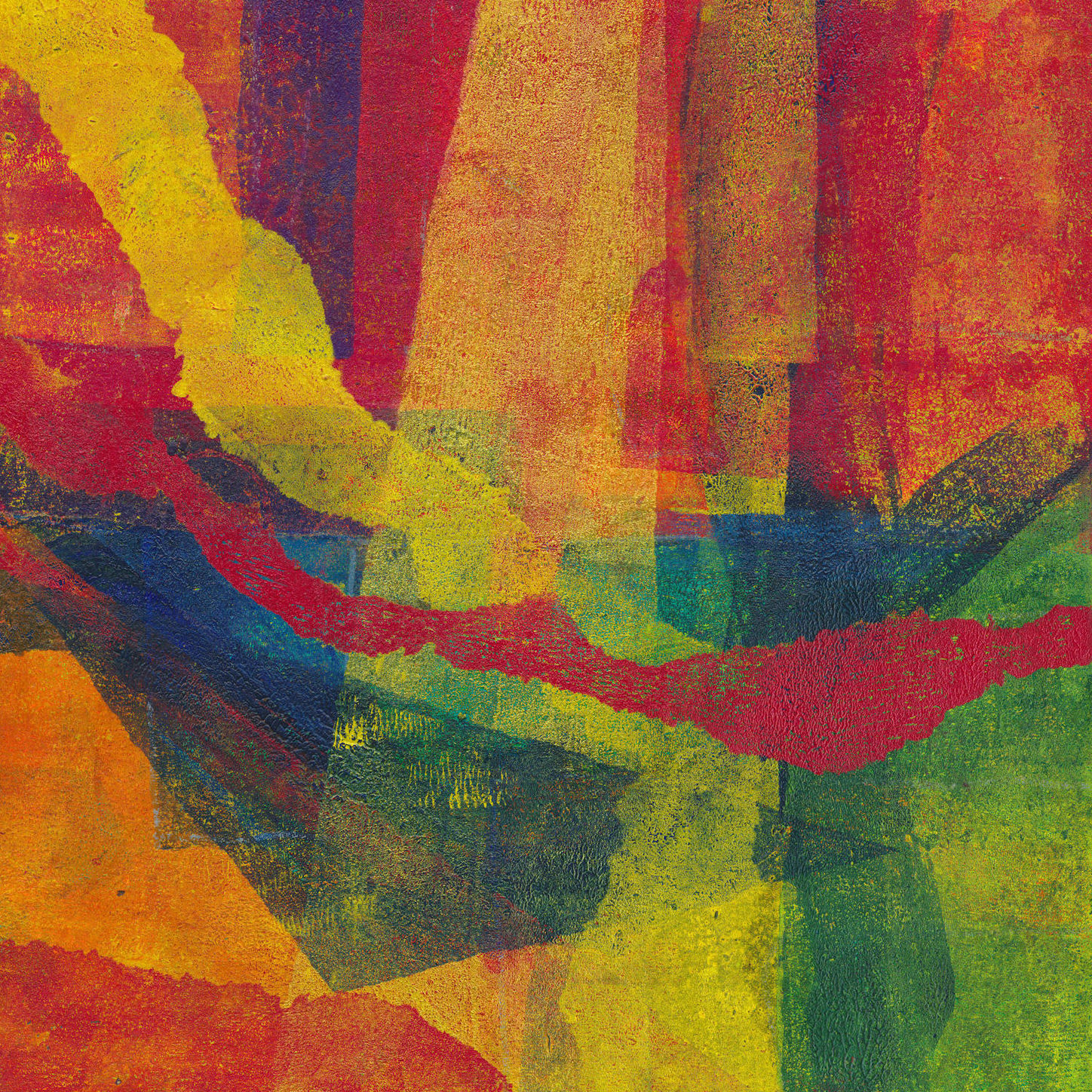 Making gel prints as an artist - Ian Bertram Artist