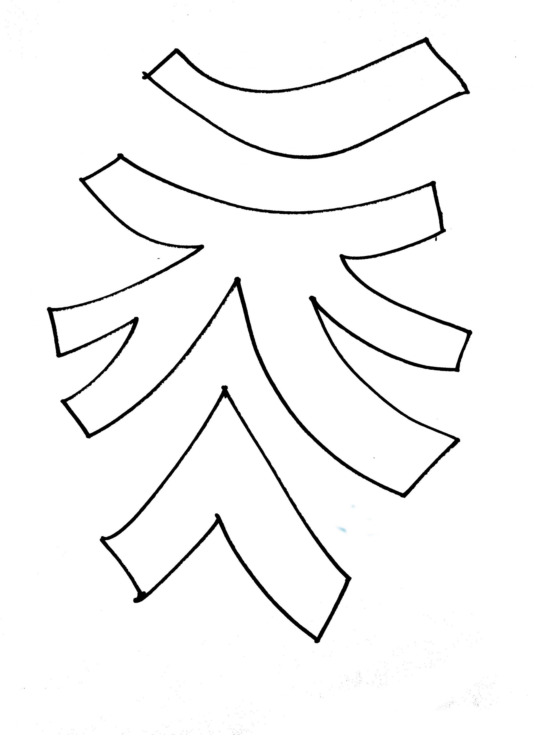 Making digital cutting files for stencils from simple drawings